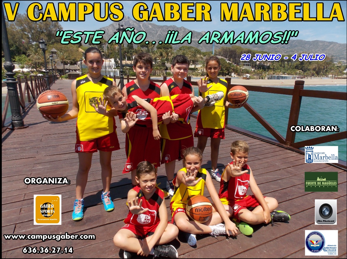 Tríptico de Inscripción :: Gaber Sports Marbella